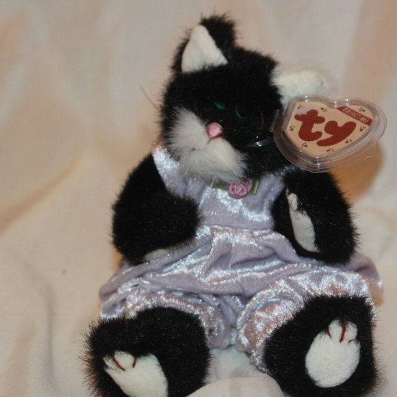 Ty | Toys | Ty Attic Treasures Purcy Cat 8 Inches Mwmt | Poshmark